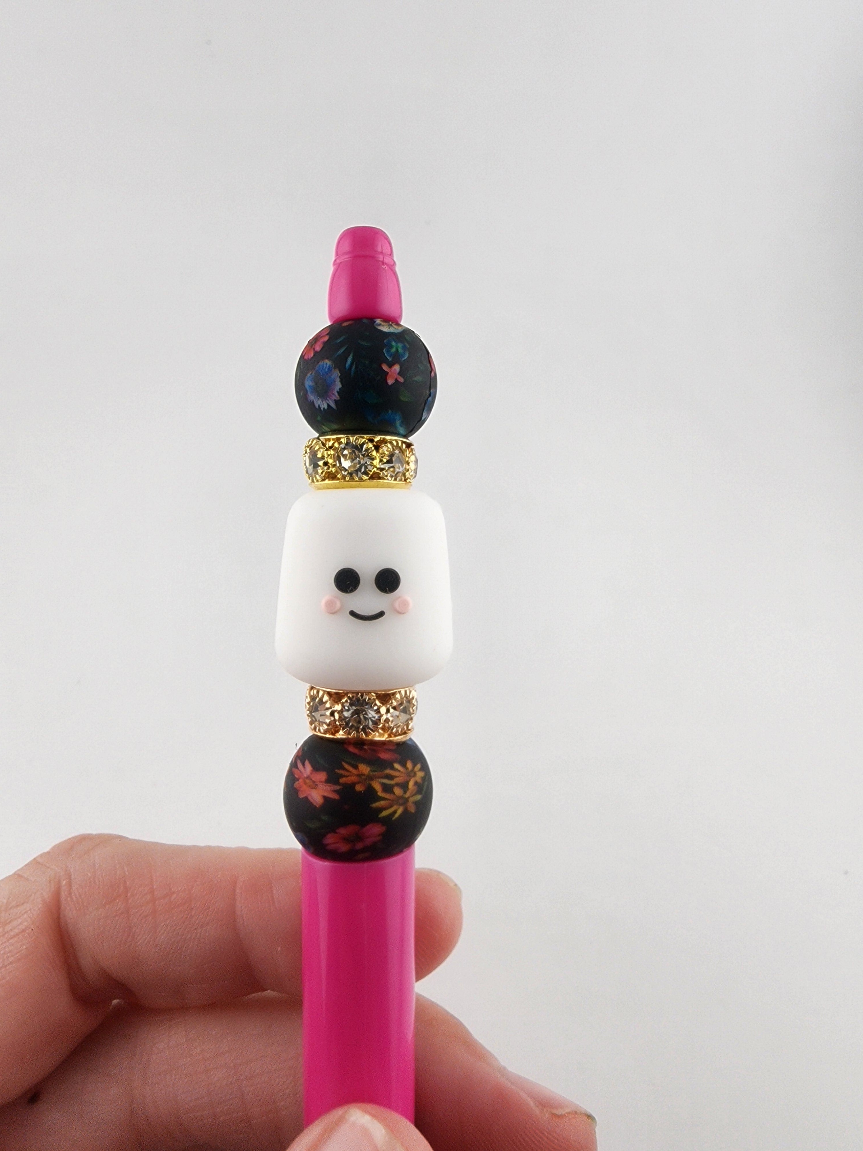 Custom Exclusive Silicone Focal Beads 3d Marshmallow Bead Daisyland And Co