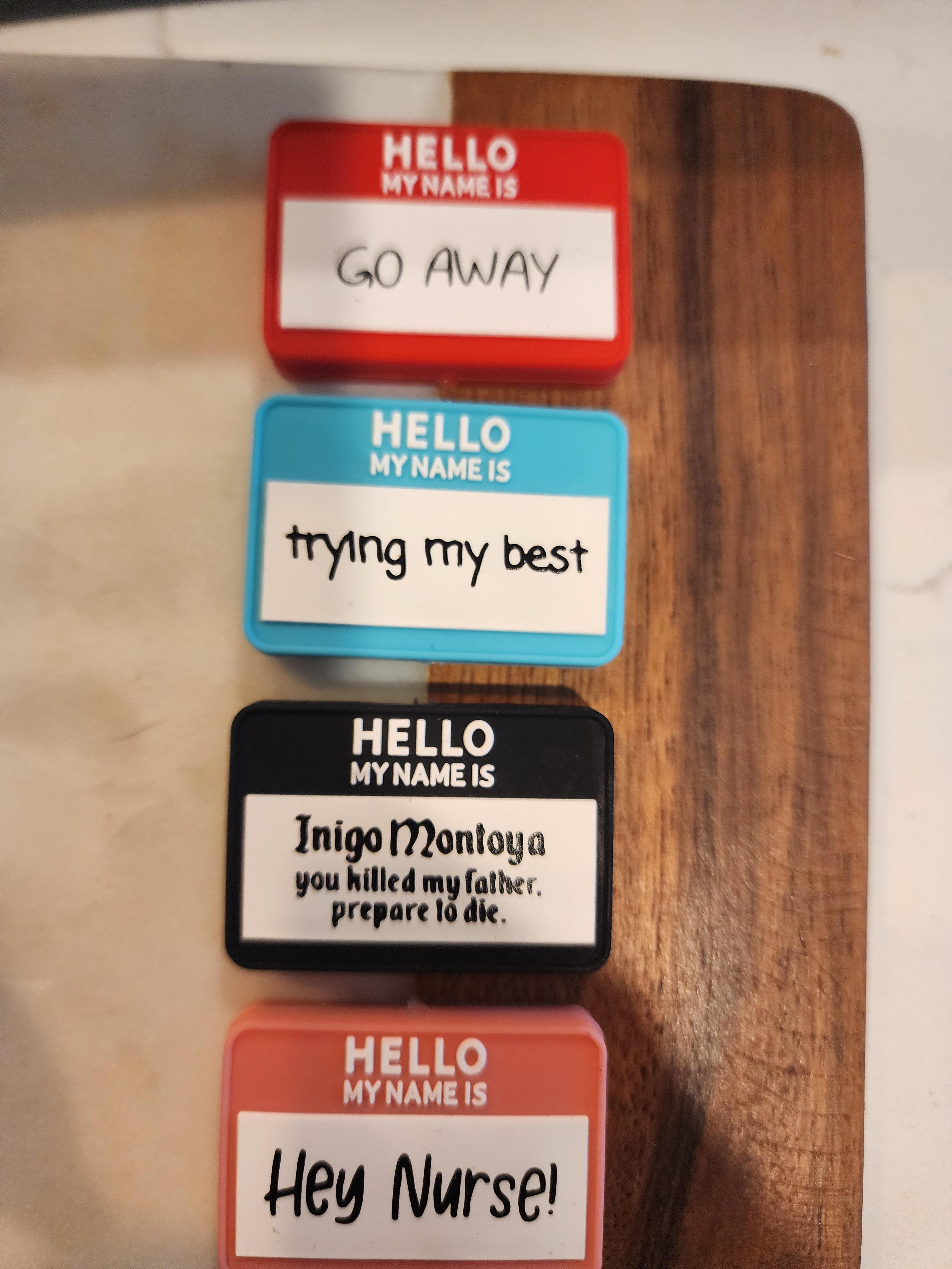 Nametags name tag focal-D18 – Daisyland & Co