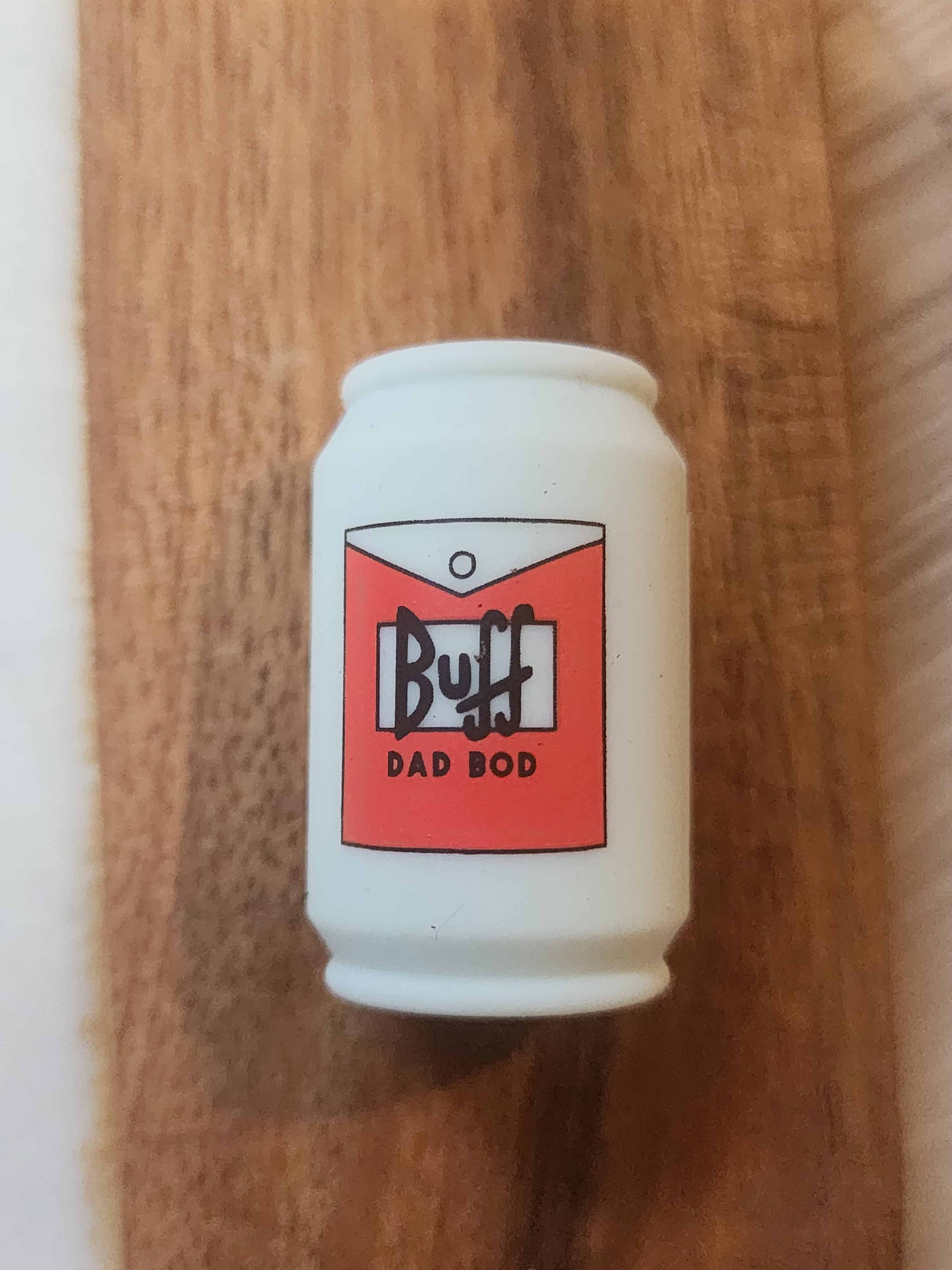 Buff dad bod beer can custom collab silicone focal – Daisyland & Co