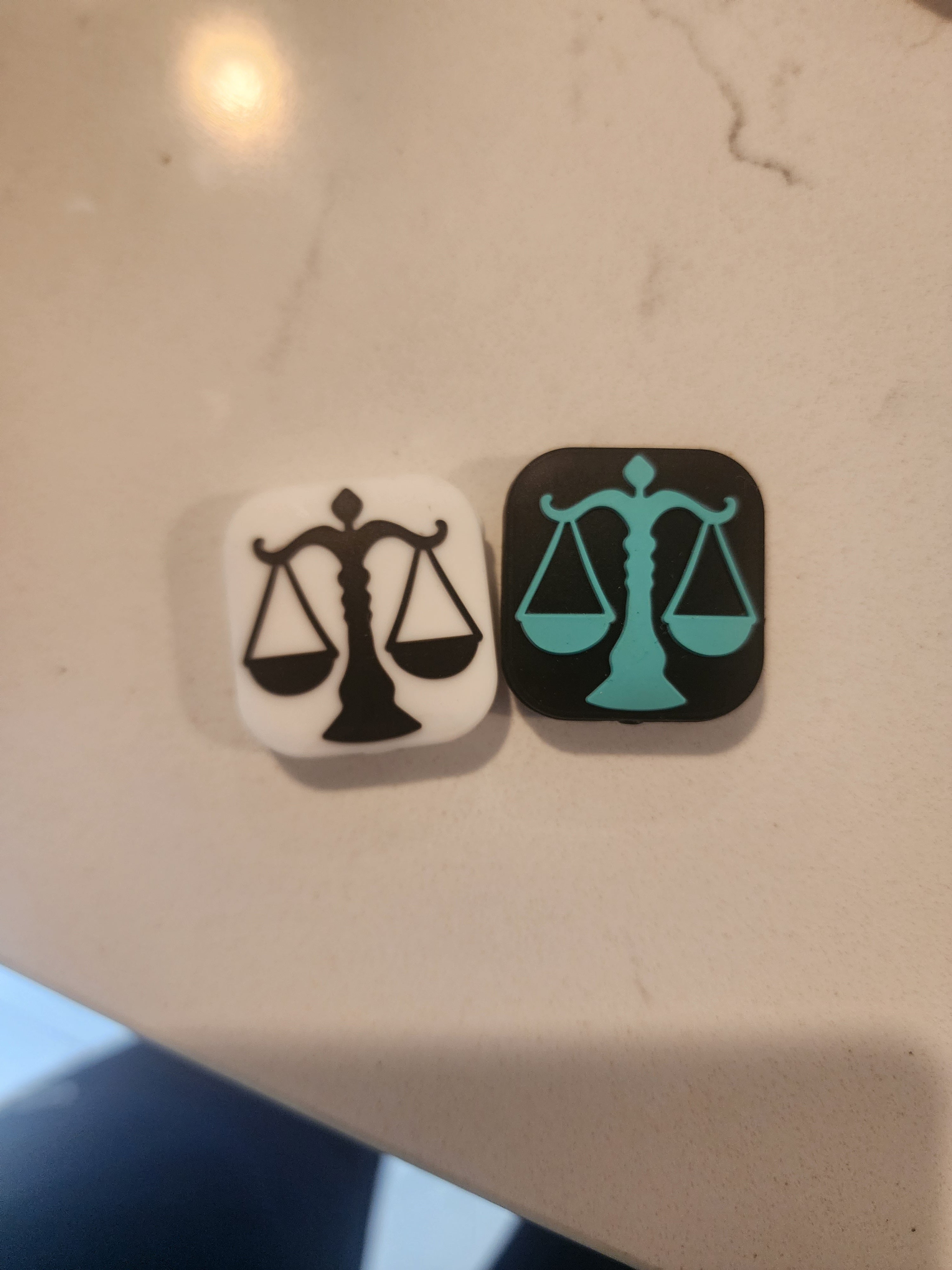 Scales of justice custom exclusive ( knocked off by china) lawyer bead ...