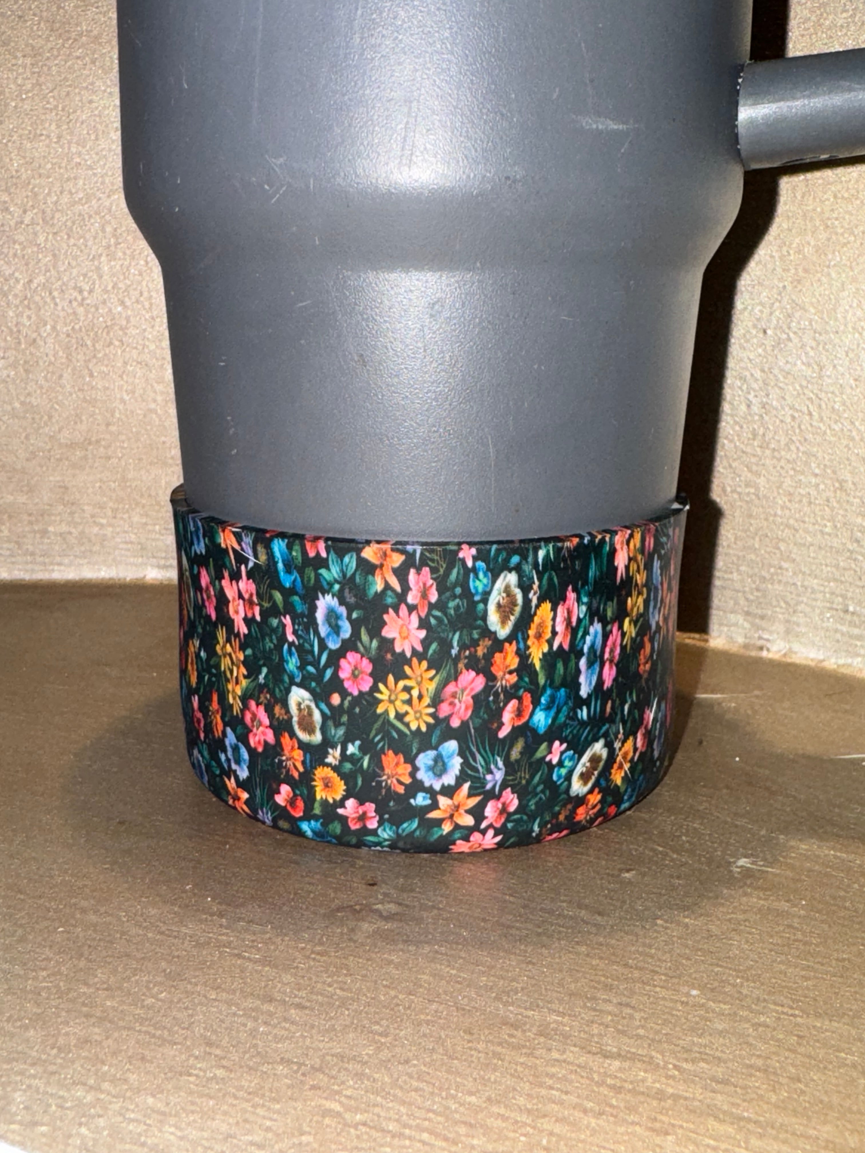 Midnight Neon Floral Stanley Cup Boot Custom Exclusive – Daisyland & Co