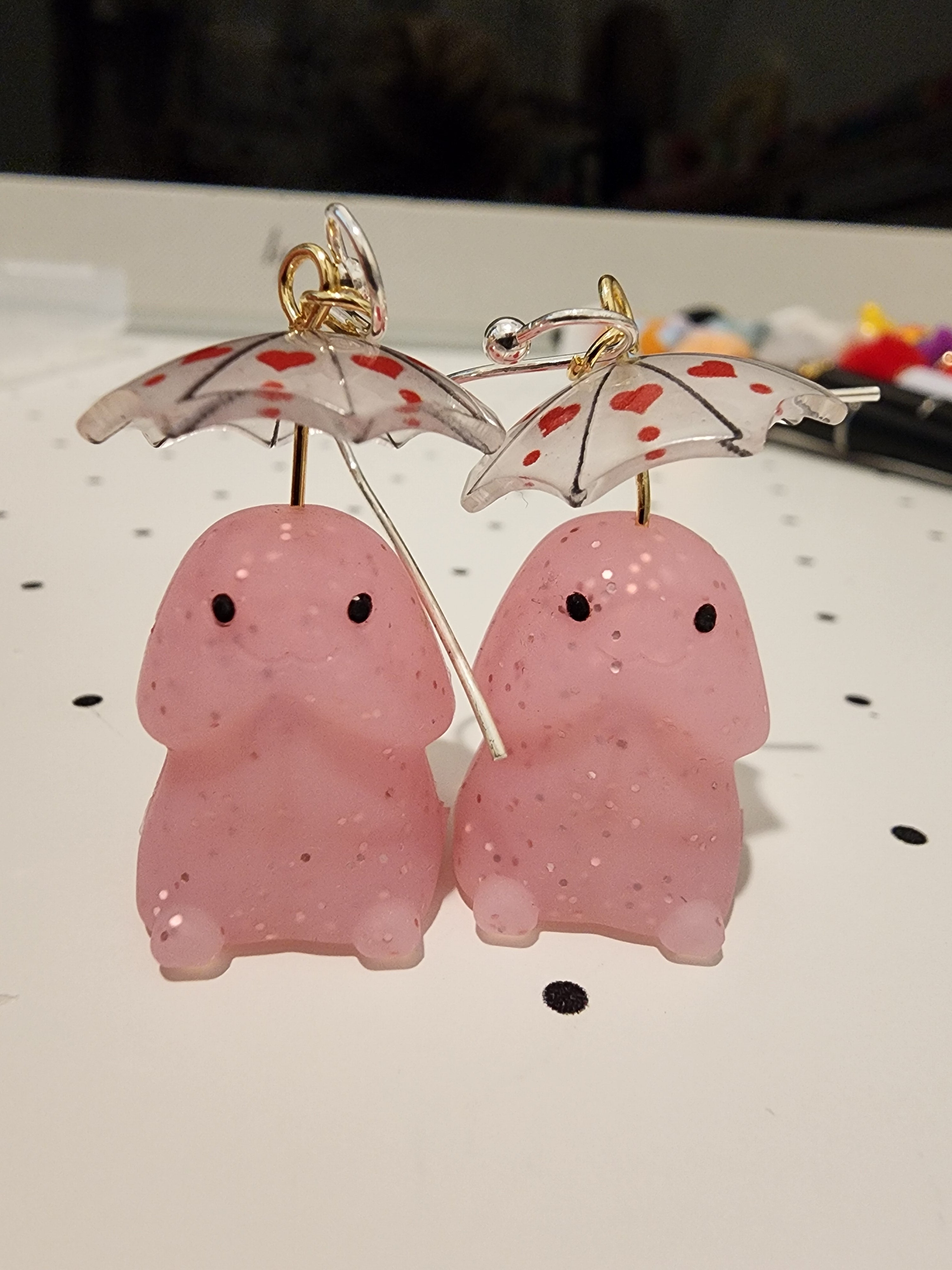 Richard in the rain earrings – Daisyland & Co