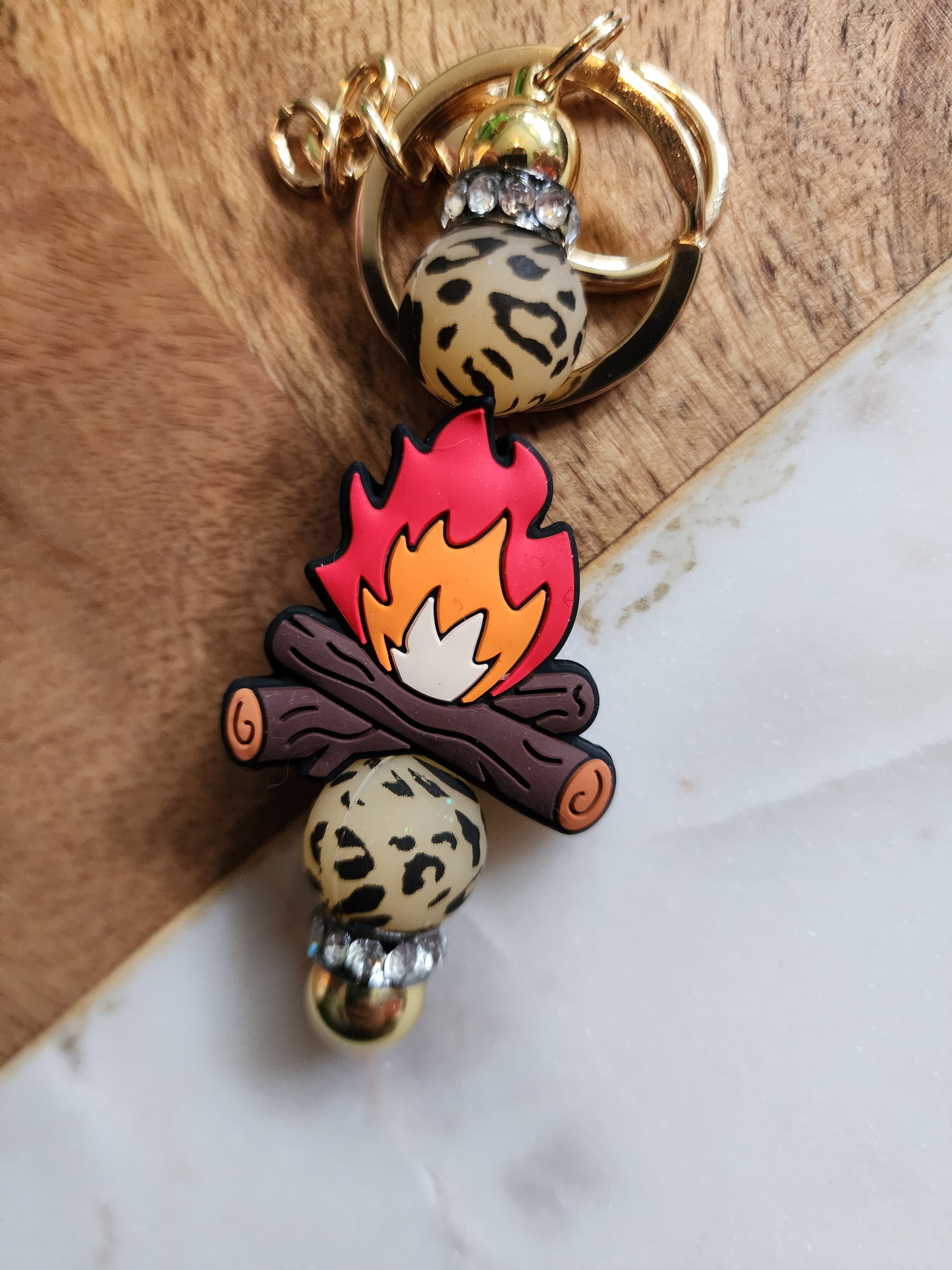 Silicone fire bead exclusive custom design-C13 – Daisyland & Co